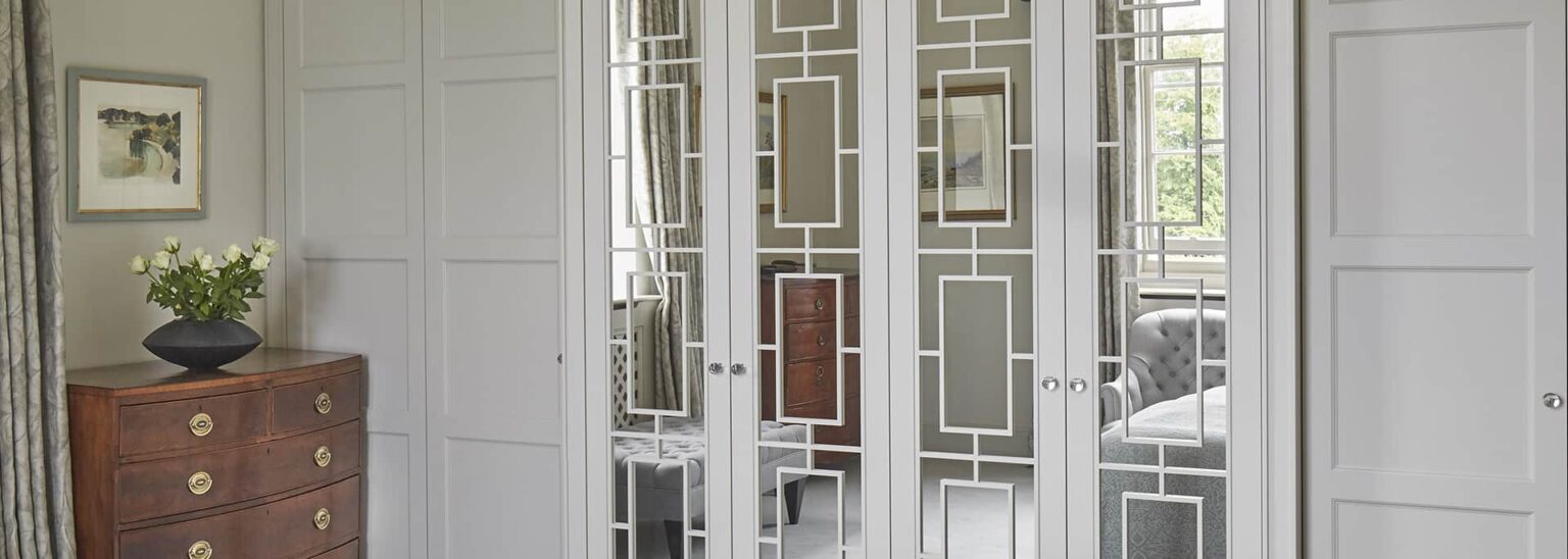 Exquisite fretwork wardrobe door designs | The Heritage Wardrobe Company